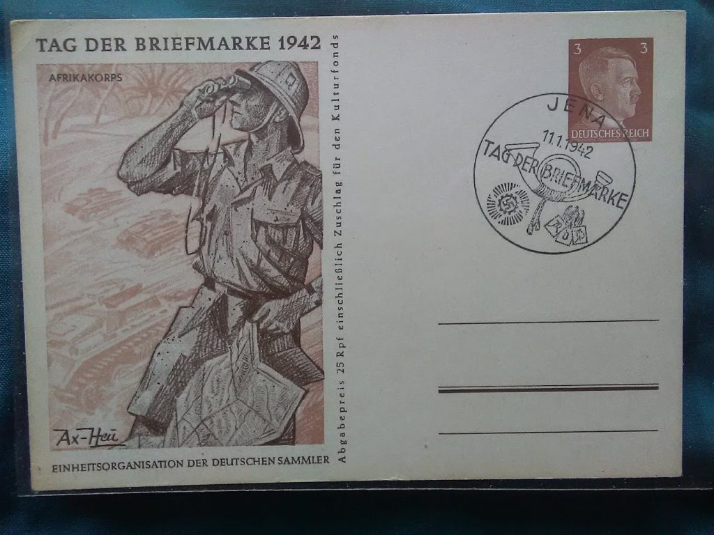 Afrika Korps Postcard. 1. – Jackboot